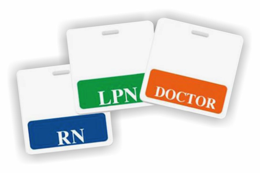 Medical Badge Backers