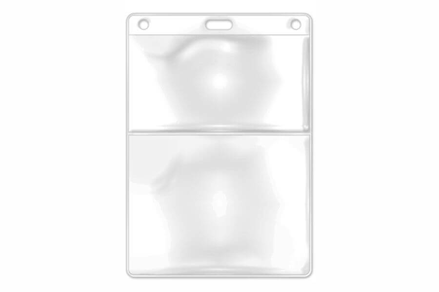 Badge Holders with Multiple Pockets