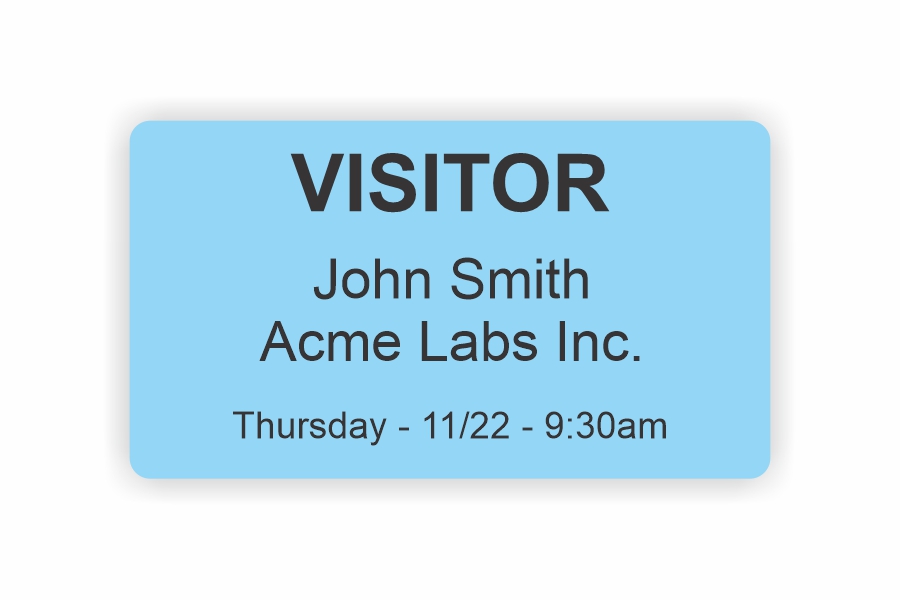 Non-Expiring Temporary Badges