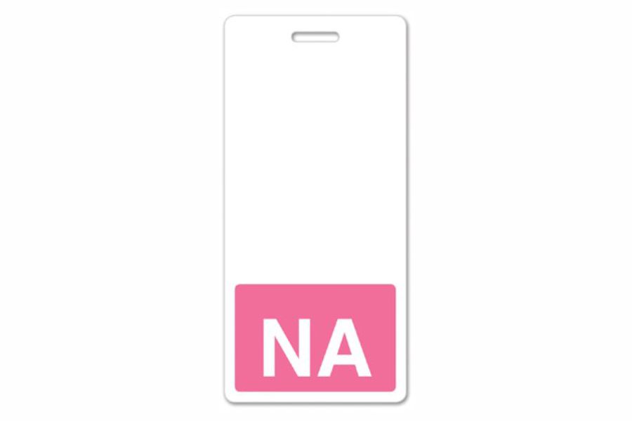 Vertical Medical Badge Backers